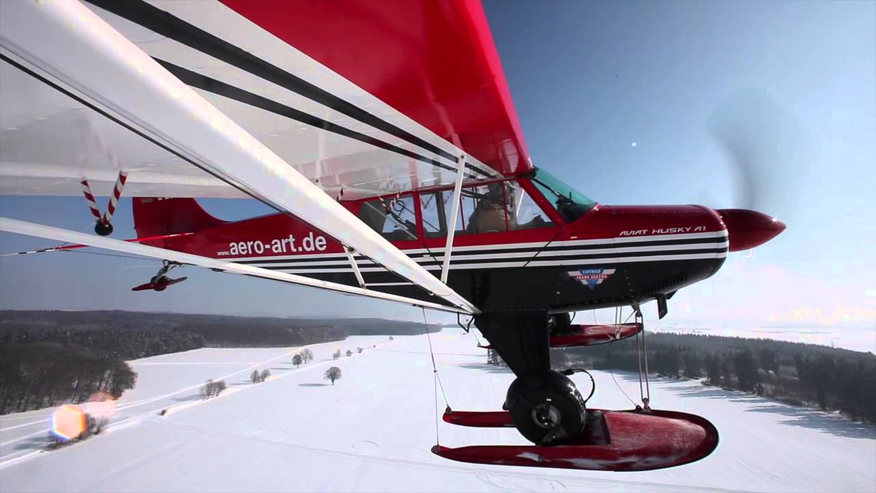 Aviat Husky Ski Video - YouTube