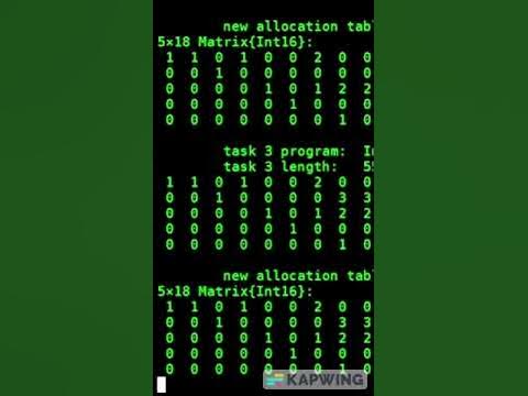 asmr coding Optimal Task Scheduler in Julia #coding #julia #shorts #short #shortsvideo # ...