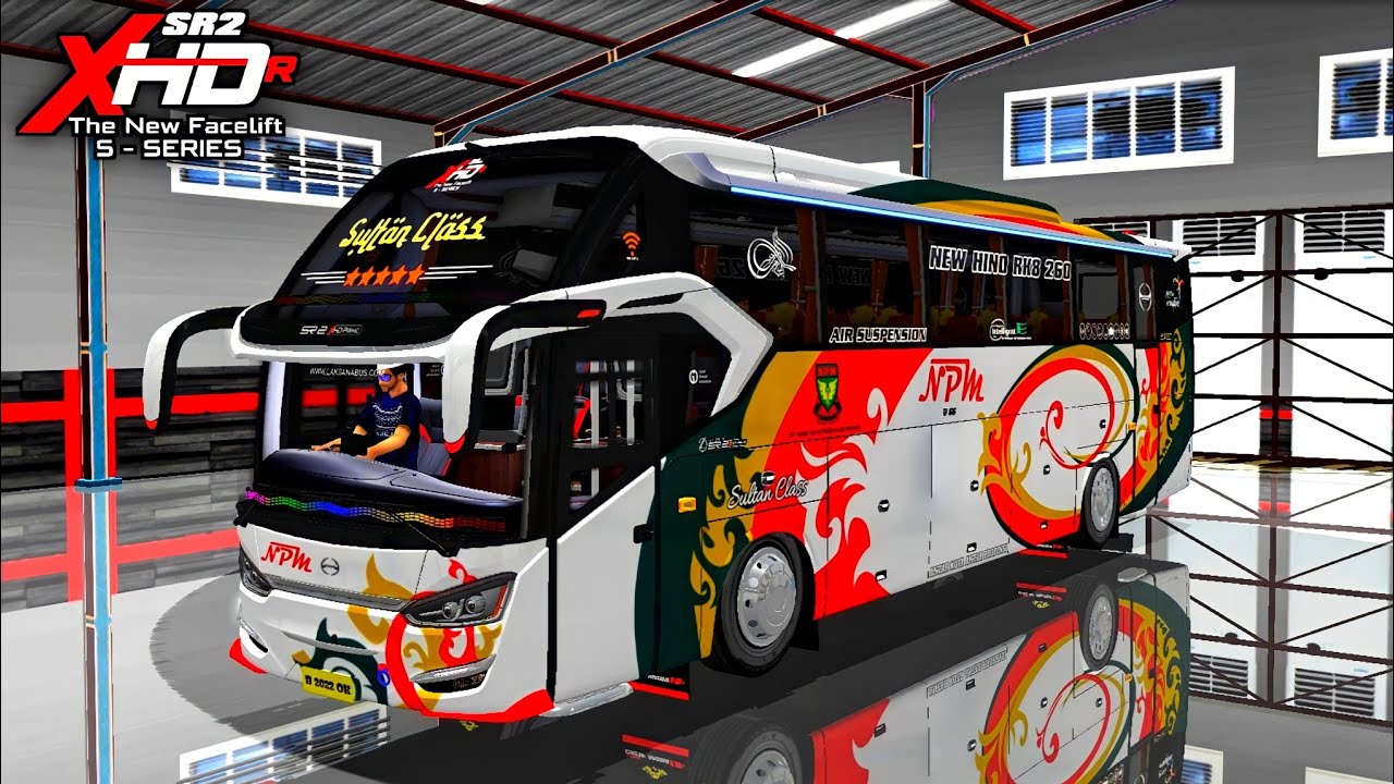 MOD BUSSID TERBARU | MOD SR2 XHD S-SERIES GEN 3 | LIVERY BUSSID NPM ...