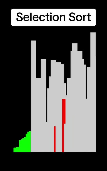 Selection Sort: The Overthinker of Sorting Algorithms - YouTube