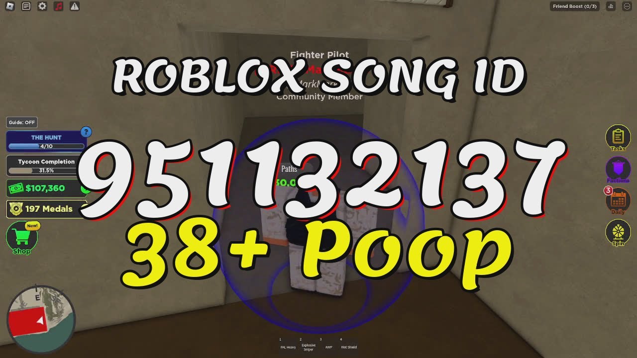 38+ Poop Roblox Song IDs/Codes - YouTube