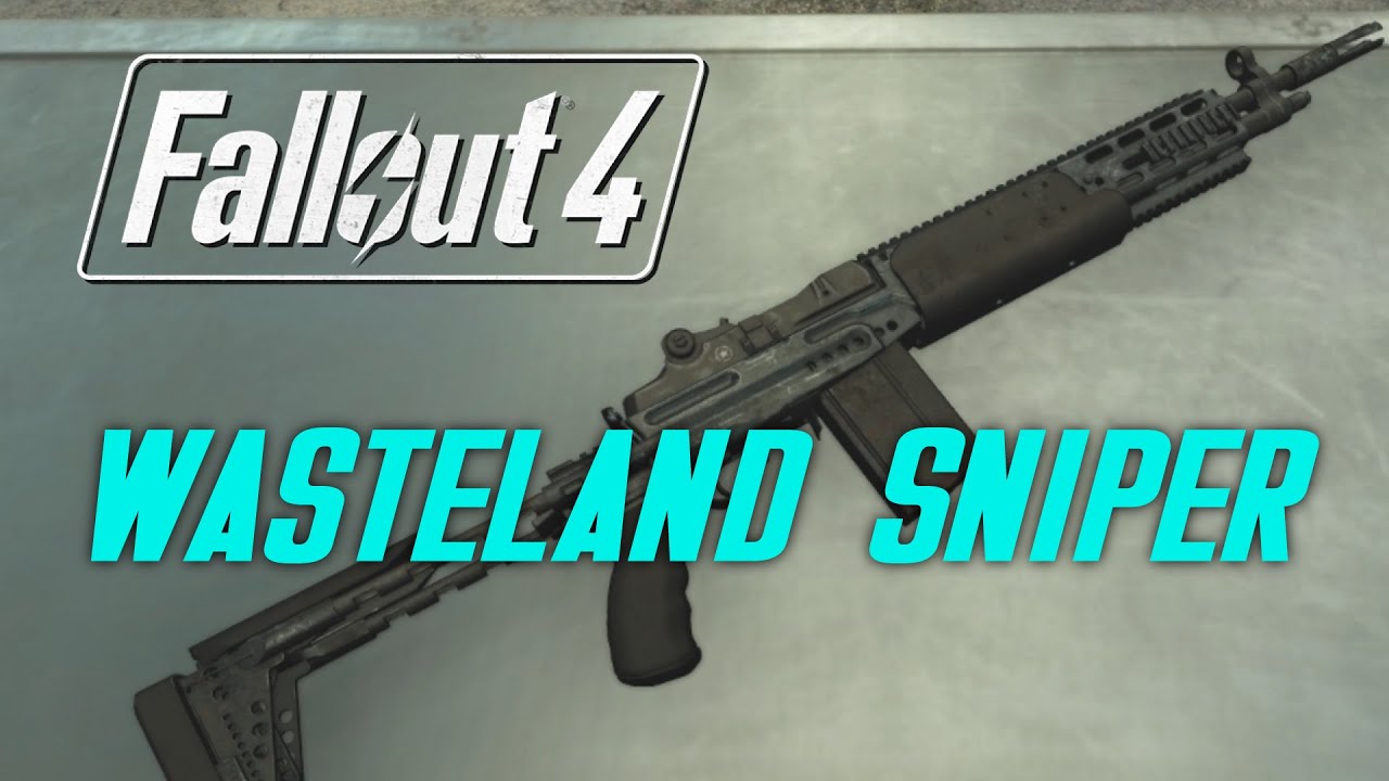 WASTELAND SNIPER - Fallout 4 Mod Review - YouTube