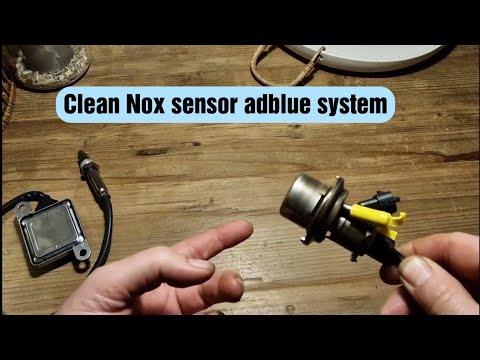 Clean Nox sensor adblue system - YouTube