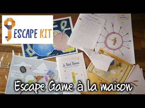Escape Kit : l'escape game à la maison - YouTube