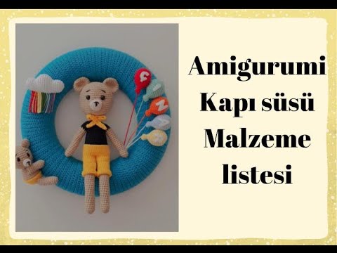 Amigurumi Kapı Süsü