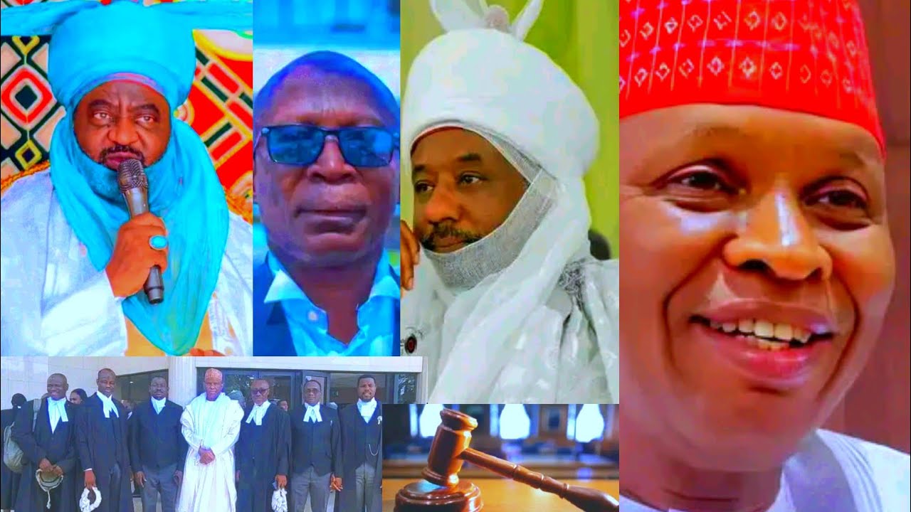 Sarki Sunusi Yasake Maka aminu ado Bayero akotu - YouTube