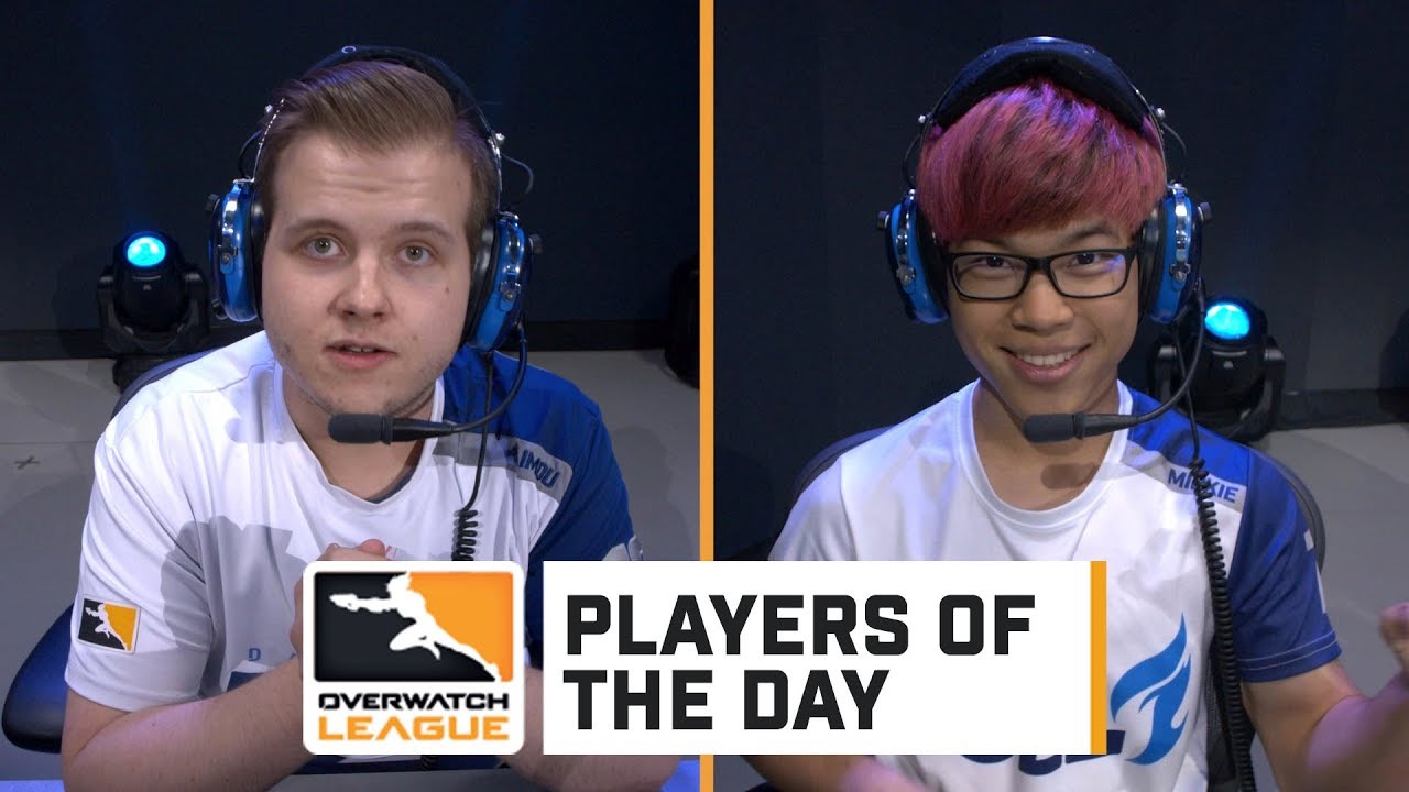 Taimou and Mickie - Players of the Day | Overwatch League - YouTube