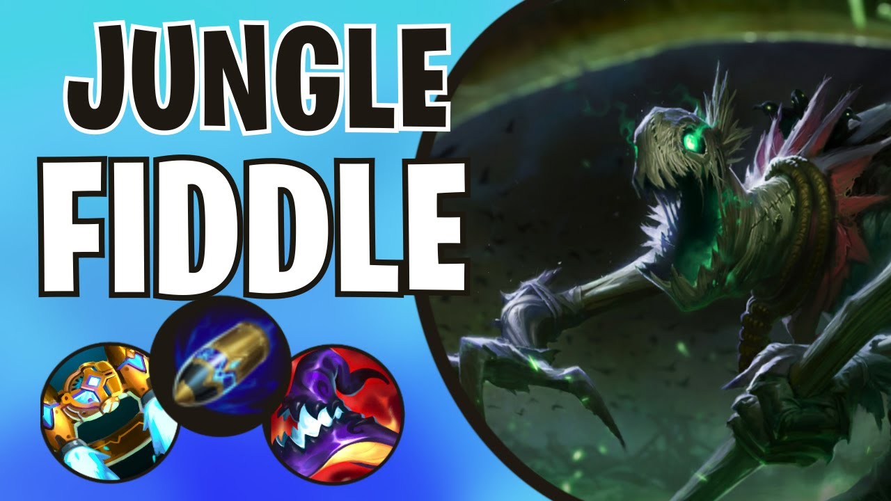 FIDDLE STICKS JUNGLE IS BROKEN S+ NEW OP Build/Runes - Guide Season 12 ...