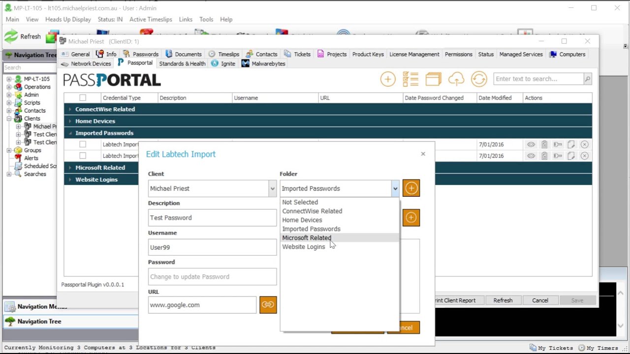 LabTech Integration Demo - YouTube