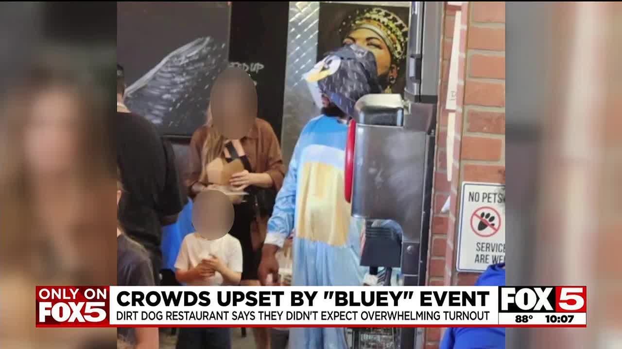 'Bluey' Event At Las Vegas Restaurant Goes Horribly Awry As Free RSVPs ...