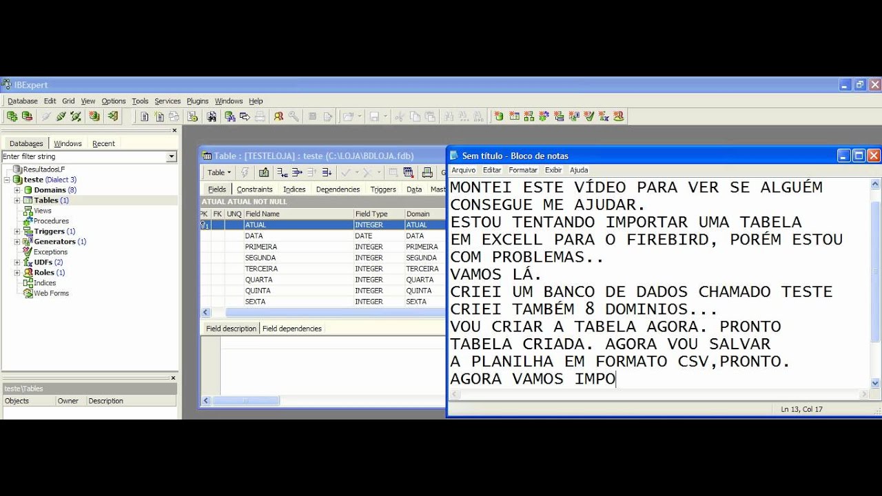Importar Dados Excel - YouTube