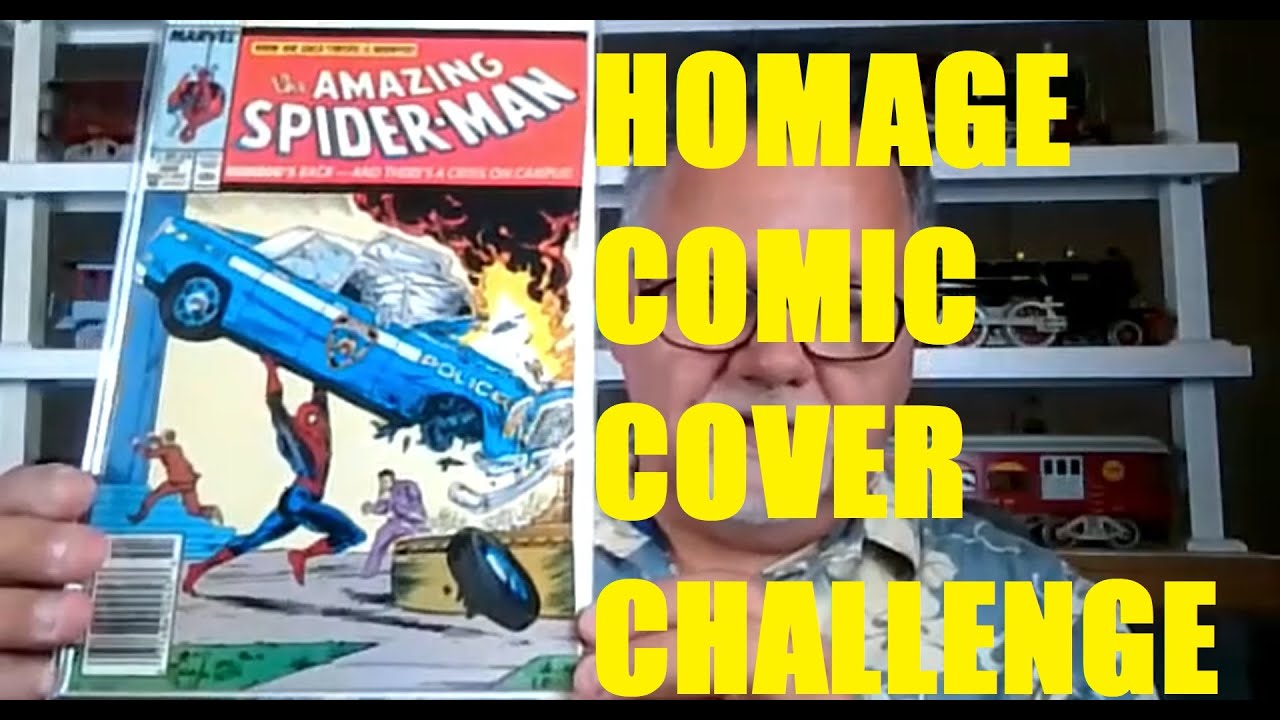 HOMAGE COMIC BOOK COVER CHALLENGE / #homagecovers #fridaycomicchallenge ...