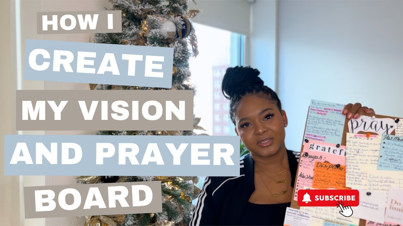 How I Create My Vision and Prayer Board | Papiamentu🇨🇼 - YouTube