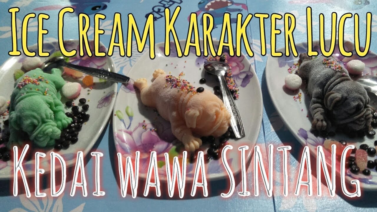ICE CREAM KARAKTER LUCU DI SINTANG - YouTube