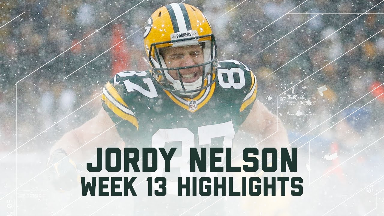Jordy Nelson Racks Up 118 Yards & 1 TD | Texans vs. Packers | NFL Week ...