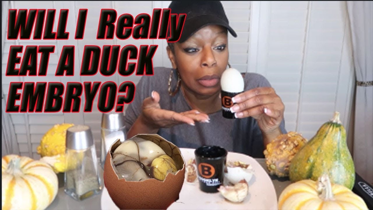 BALUT | Will I REALLY EAT A DUCK EMBRYO? | BALUT EGG CHALLENGE | EATING ...