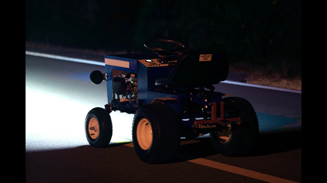 How I Built my Mini Tractor Part 3: Upper Frame/Steering/Drivetrain ...