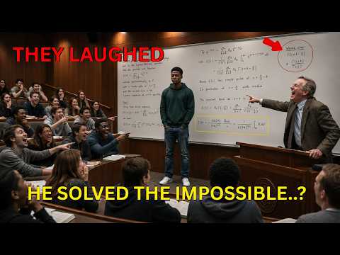 They Laughed at the Black Boy's Answer—Then the Professor Went Silent When He Solved Impossible