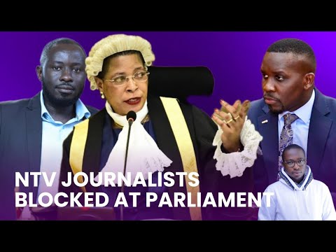 NTV Journalists Blocked from Covering Parliament News - YouTube
