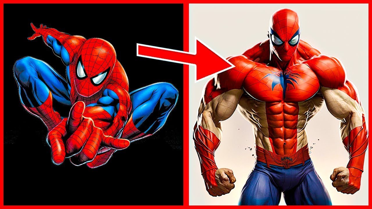 AVENGERS but MUSCLE-VENGERS🔥 All Characters (marvel & DC) 2024 - YouTube