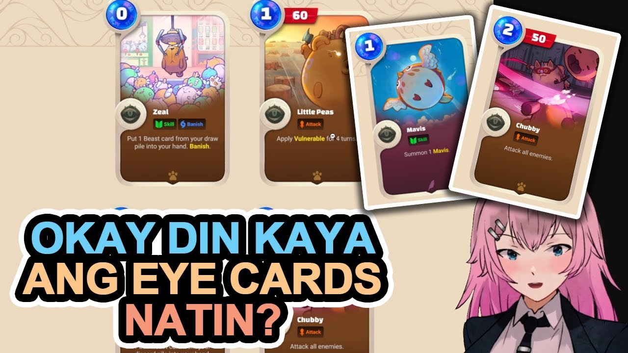 Axie Infinity Origin Update: EYE CARDS | WHICH ARE THE OPs? AND WHAT IS ...