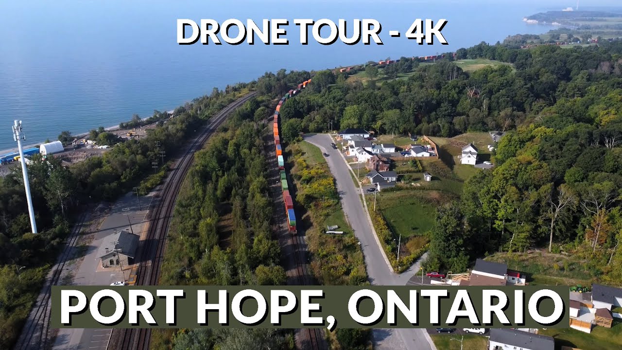 🌟 Discover Port Hope, Ontario from Above! 🚁 Stunning 4K Drone Footage 🌊 ...