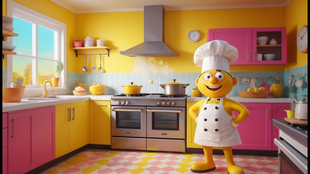 Color Town Song | Fun Color Learning Song for Kids | Colorful Town ...