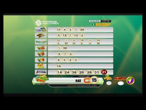 Supreme Ventures Cash Pot Result Today 08:25 PM draw for 19 April 2023 ...