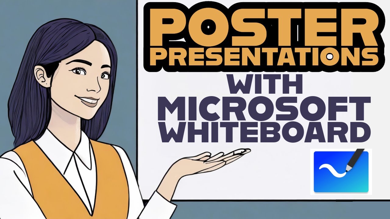 Create Poster Presentations with Microsoft Whiteboard - YouTube