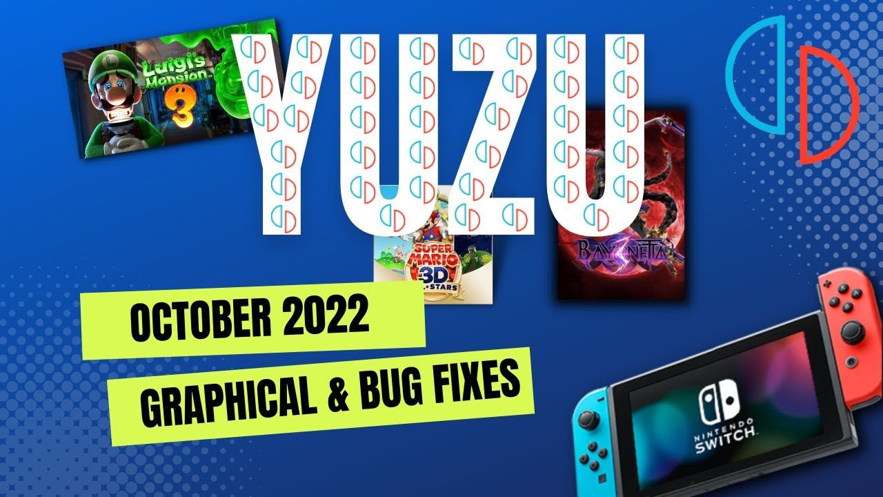 Yuzu Emulator - Graphical and General Bug Updates (October 2022) - YouTube