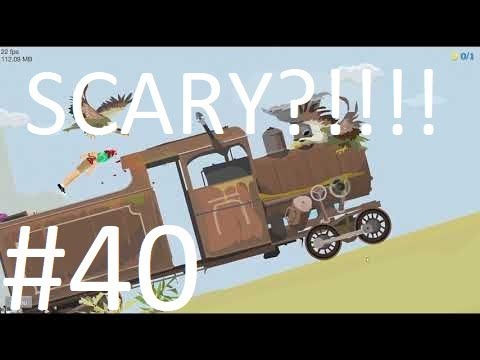 Happy Wheels - Let's Play - The Ghost Train, SCARY?!!!! - {Episode 40 ...