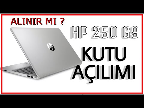 HP 250 G9 LAPTOP KUTU AÇILIMI VE İNCELEME - UYGUN FİYATLI ÇOK İYİ LAPTOP !!