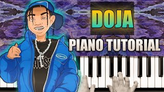 Central Cee - Doja Piano Tutorial Acordes - Chordify