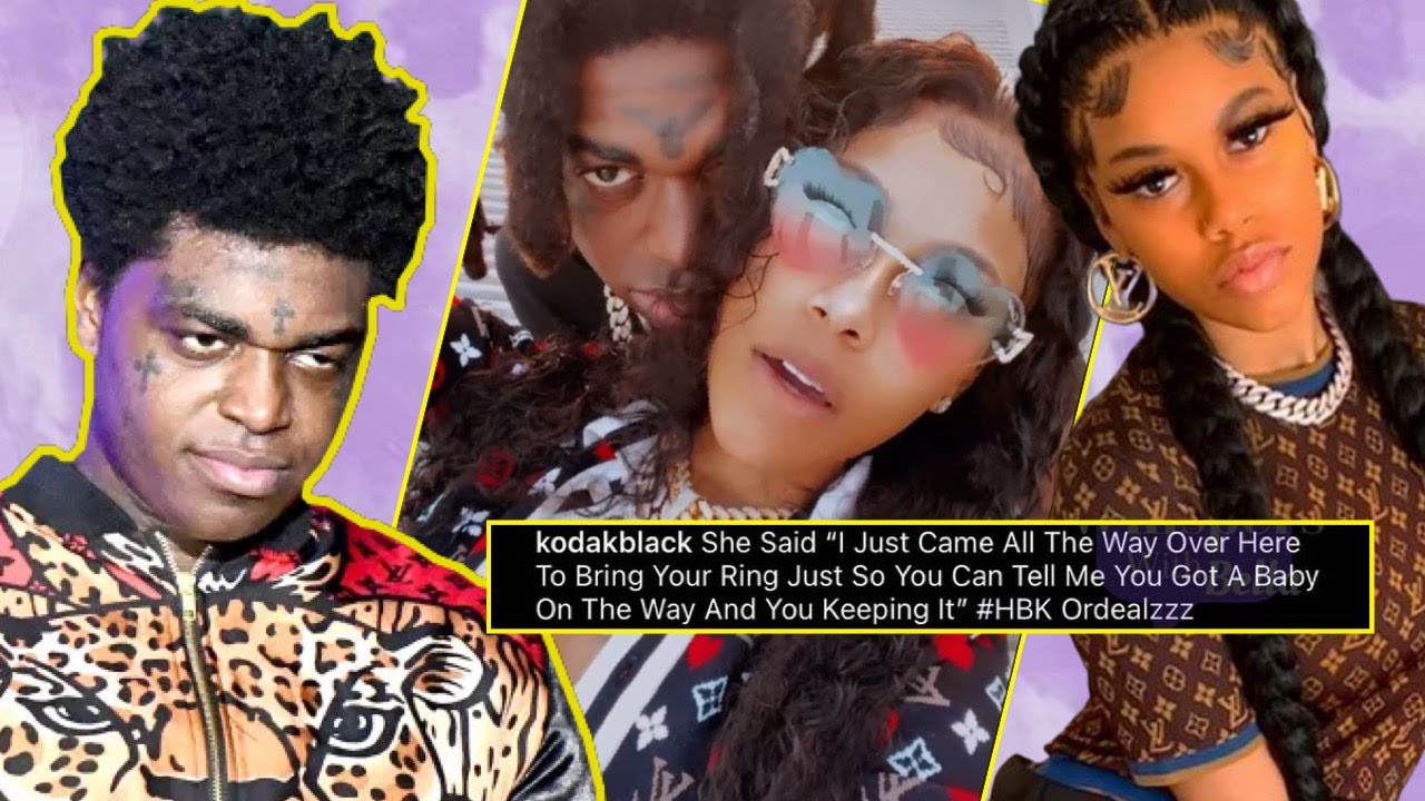 Kodak Black Wife Is PREGNANT But She Gives Him The Engagement Ring Back ...
