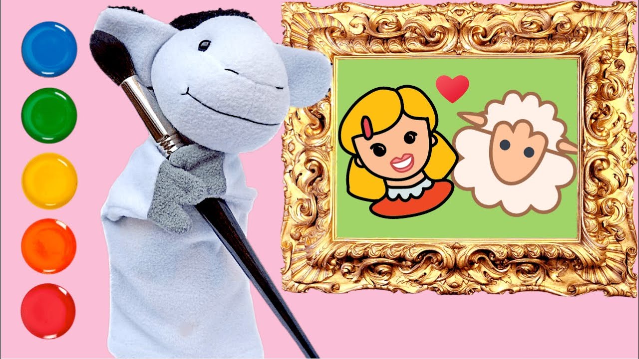 Mary Had A Little Lamb Nursery Rhyme With Lyrics - YouTube