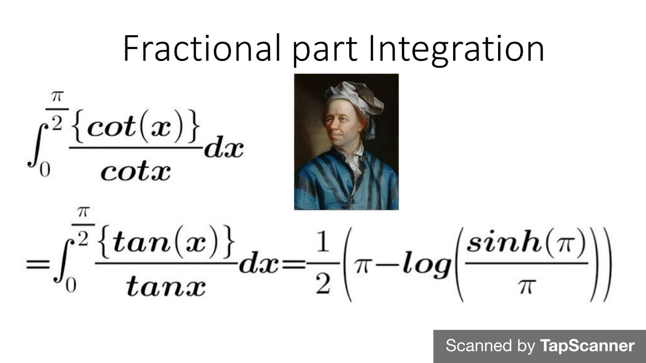 Fractional part of trigonometric Integration - YouTube