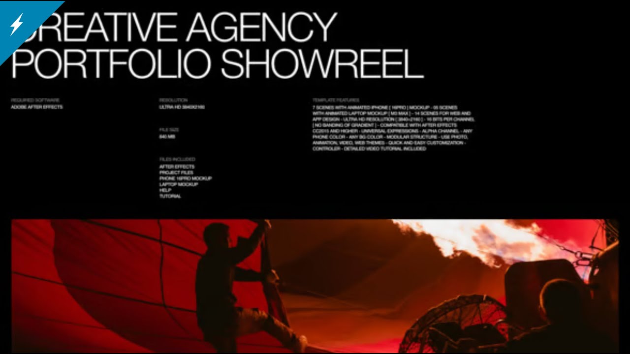 Creative Agency Portfolio Showreel (After Effects Template) - YouTube