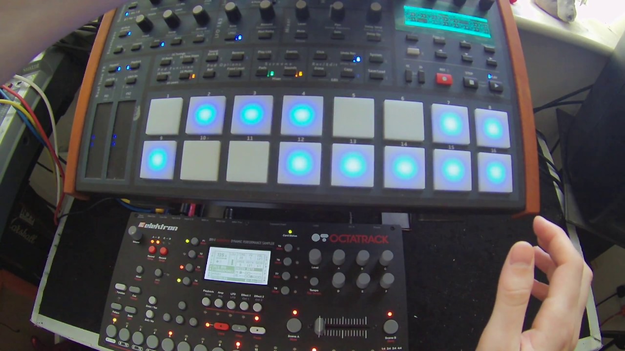 DSI Tempest & Elektron Octatrack - YouTube