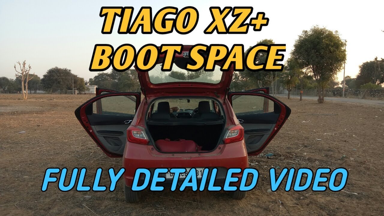 Tata Tiago XZ+ Boot Space II Full Details II Harry Dhillon - YouTube
