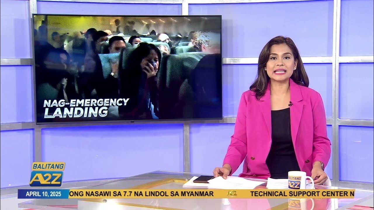 #BalitangA2Z | EROPLANO NG PAL, NAG-EMERGENCY LANDING SA JAPAN DAHIL SA USOK SA CABIN - YouTube