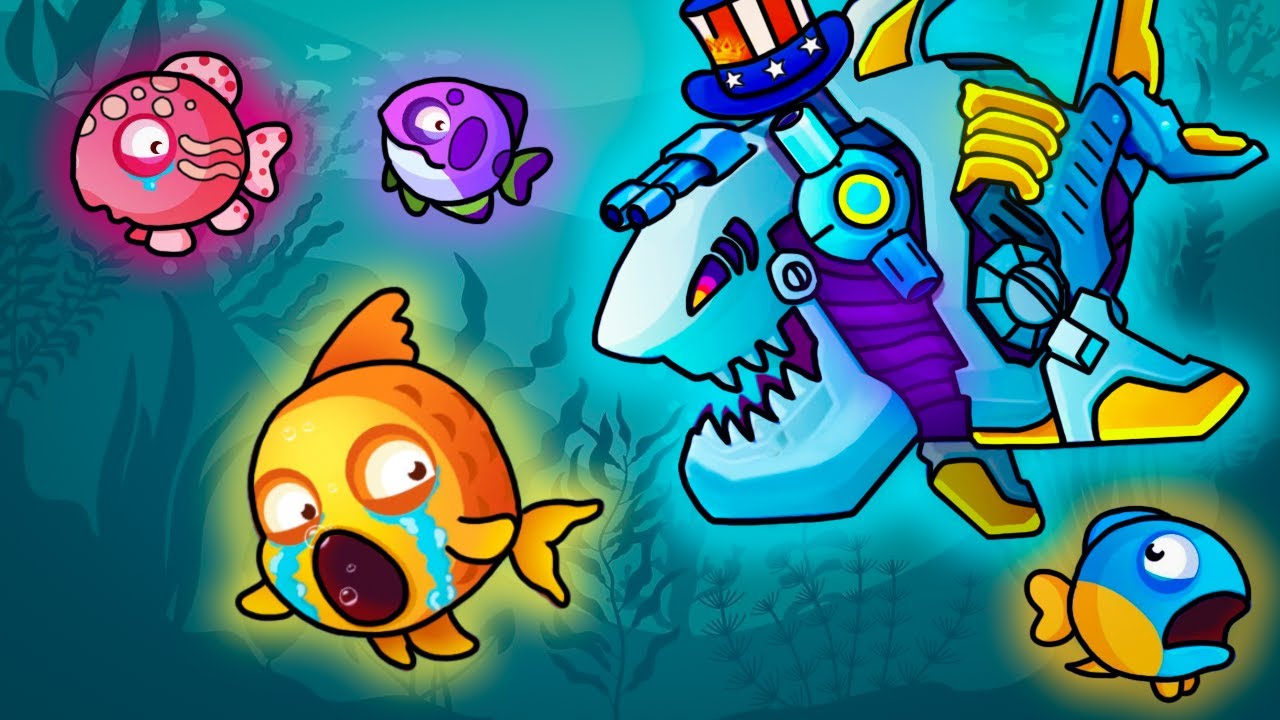 EAT FISH.IO - Gameplay Walkthrough Part 2 | TERMINATOR FISH GET MAD ...