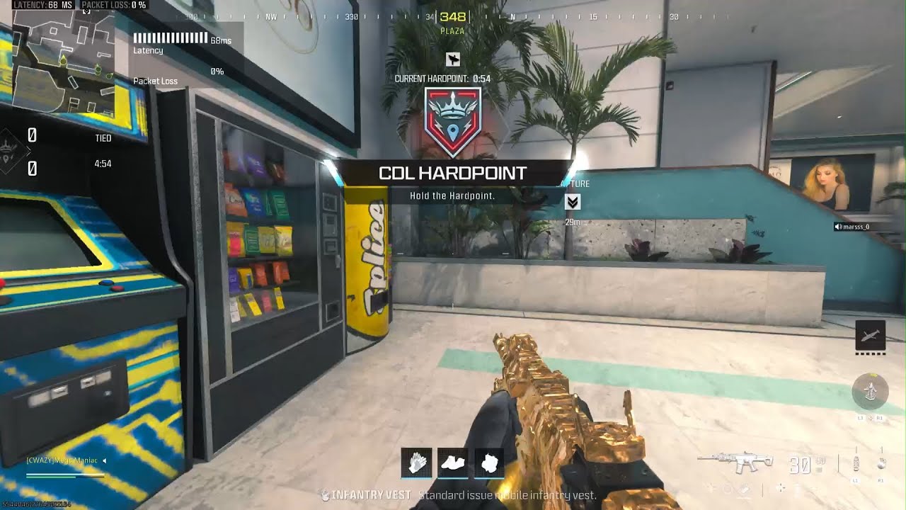 MW3 - CDL Hardpoint on Rio: Kinda Laggy 250-215 Victory! - YouTube