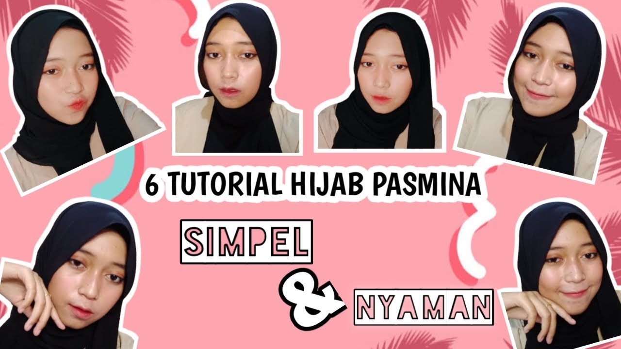 TUTORIAL HIJAB PASHMINA ANTI RIBET [] SEHARI² , KONDANGAN, DAN OOTD ...