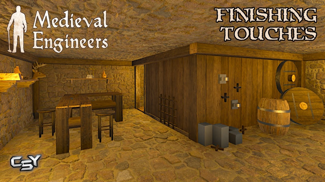 28 | Finally Finishing The Smithy Shop | Medieval Engineers Community ...