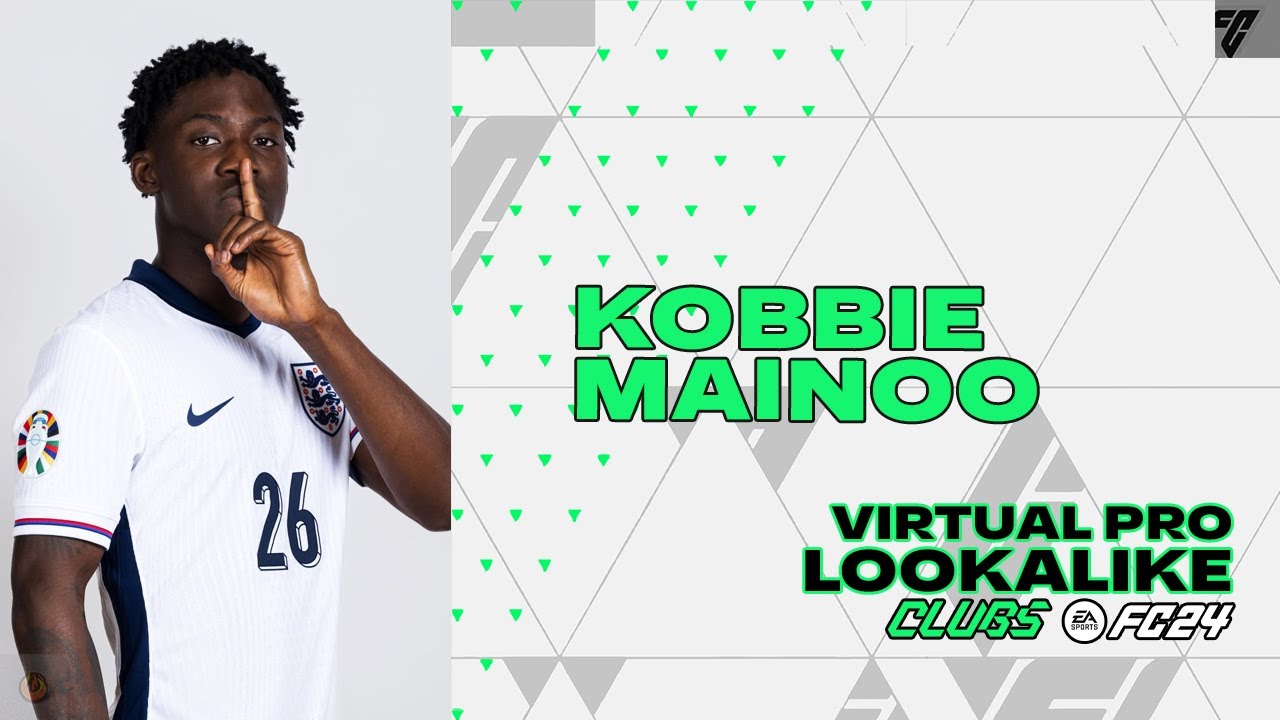 EAFC 24 | HOW TO CREATE | KOBBIE MAINOO (PRO CLUBS) - YouTube
