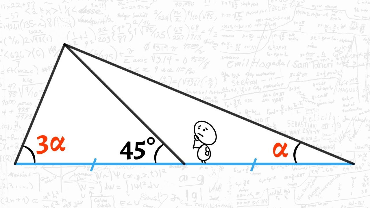 Finding The Angle Alpha - YouTube