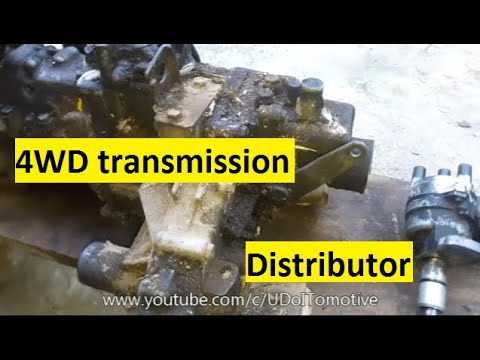 4WD Transmission and Distributor suzuki f6a multicab - YouTube