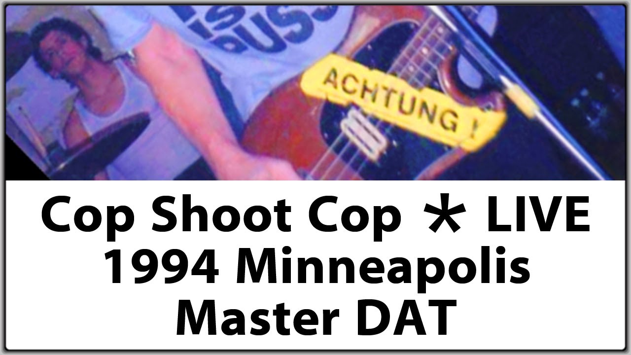 Cop Shoot Cop band Live 1994 Oct 14 The Whole at U of M Minneapolis MN ...