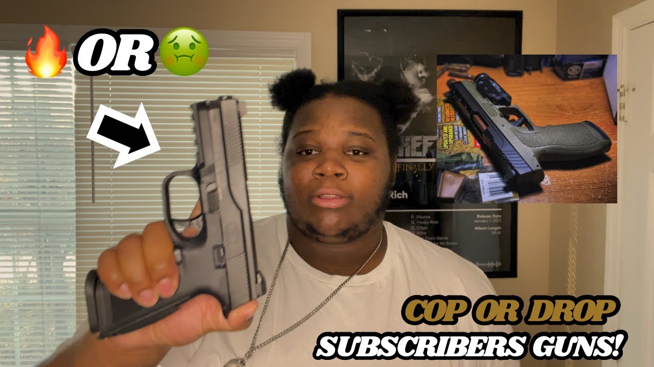COP OR DROP SUBSCRIBERS GUNS! | #trending #bbgun #viral #subscribe #fyp ...