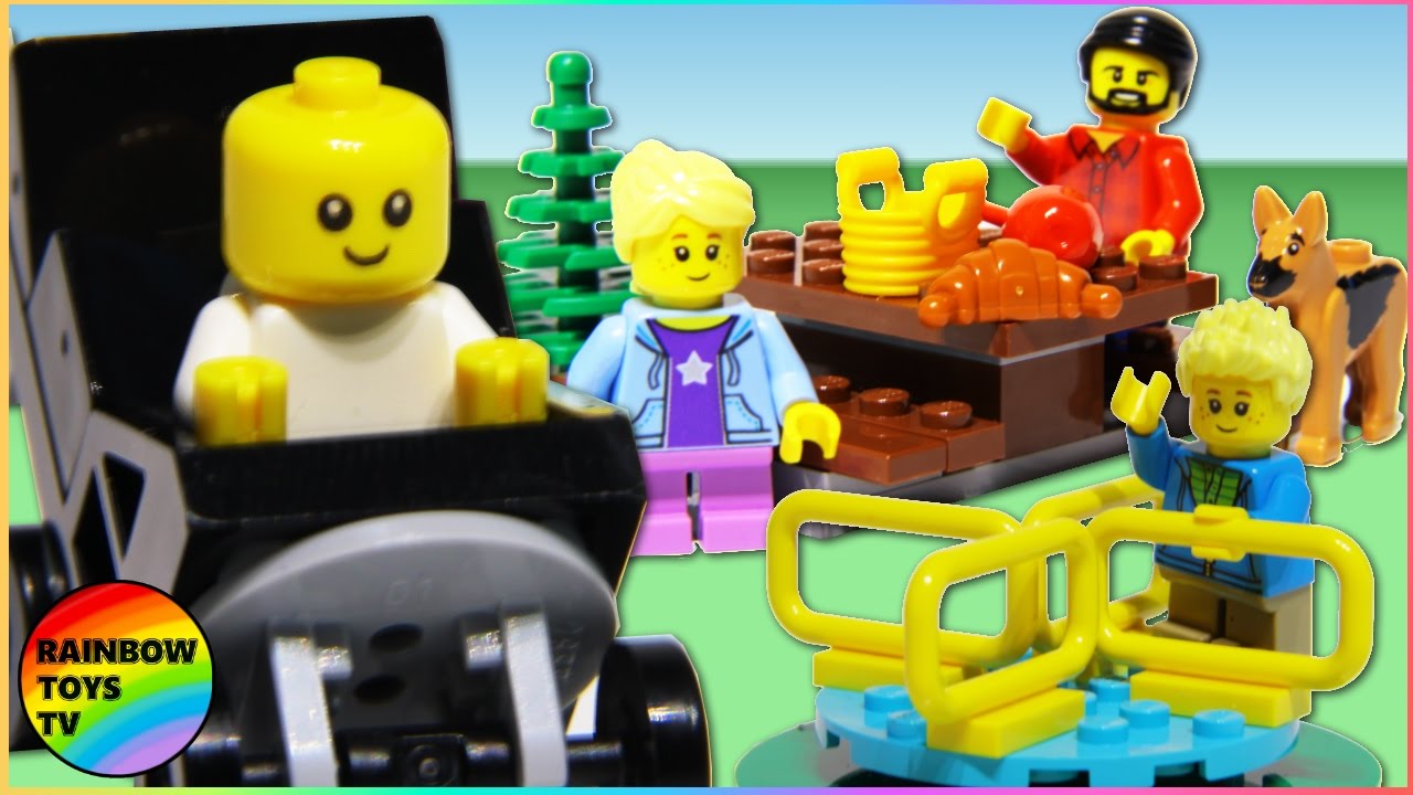 LEGO Toys | Fun in the Park - City People Pack Set Stop motion Build ...